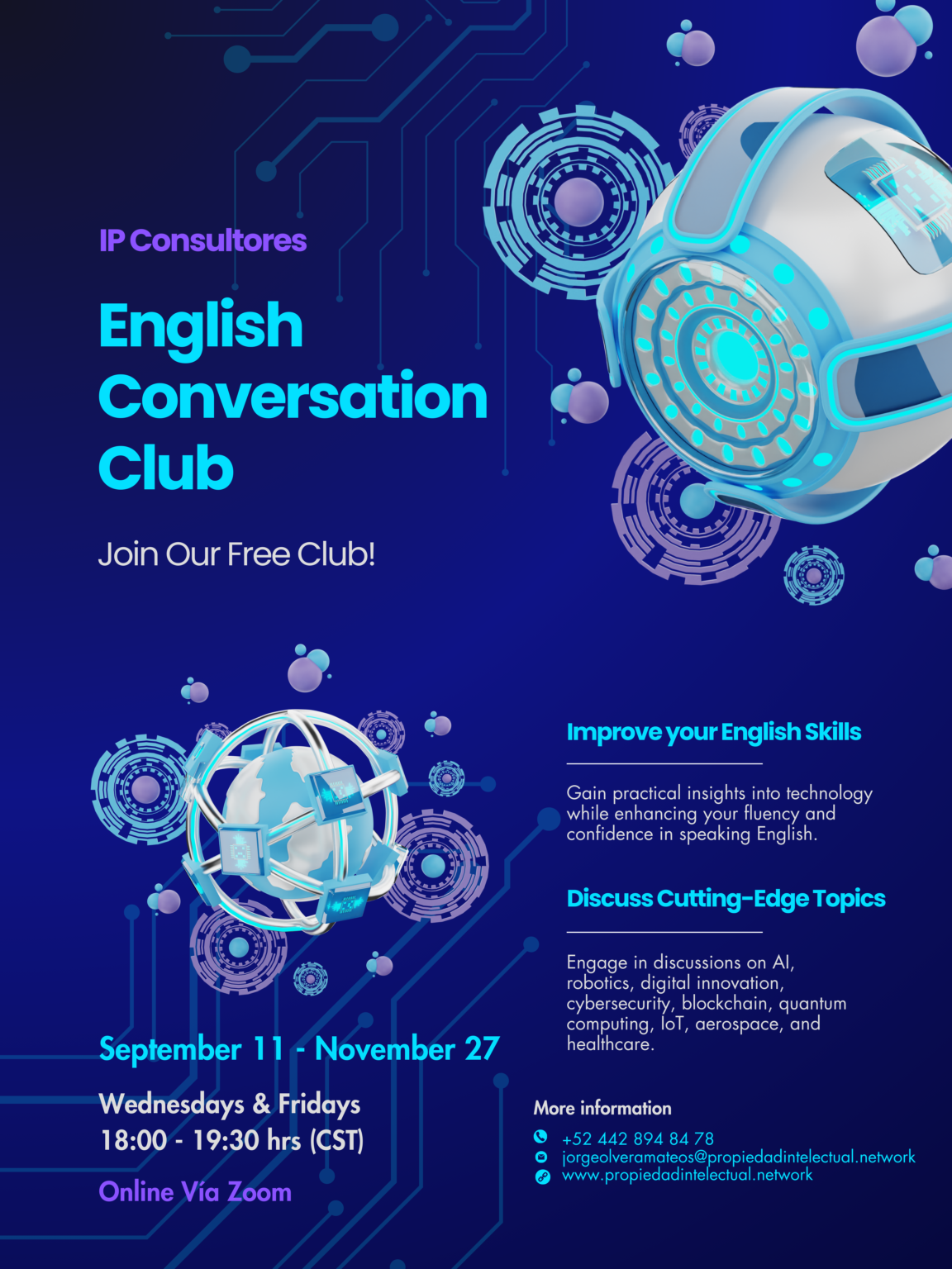 Conversation Club - Intellectual Property Consulting Firm
